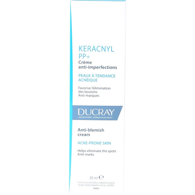 Ducray Keracnyl PP+ Anti-Blemish Cream 30 ml - Se her - Nicehair.dk