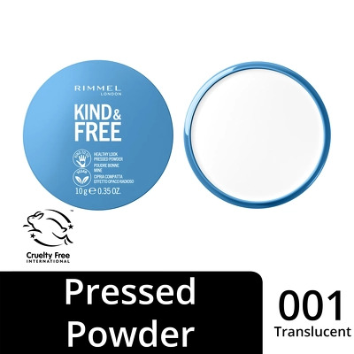 RIMMEL Kind & Free Pressed Powder 10 gr. - 1 Translucent