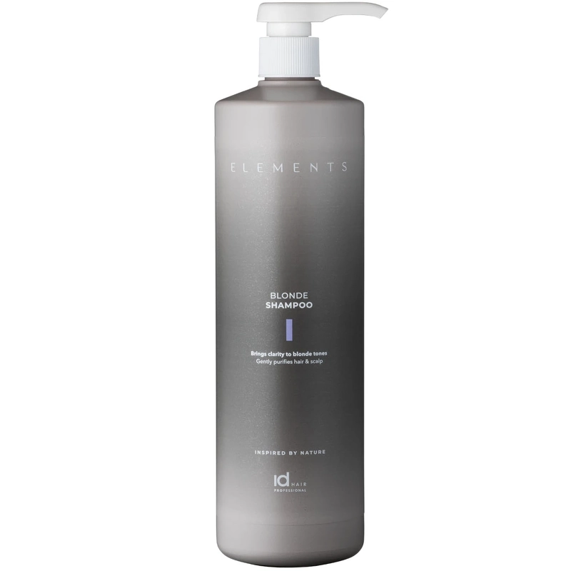 IdHAIR Elements Blonde Shampoo - Se her - Nicehair.dk